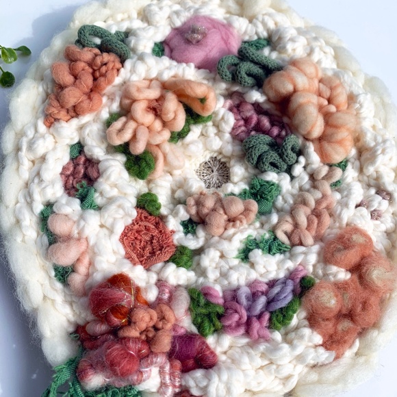 Allison Kizer Designs | Wall Decor | Handwoven Modern Floral Wall ...